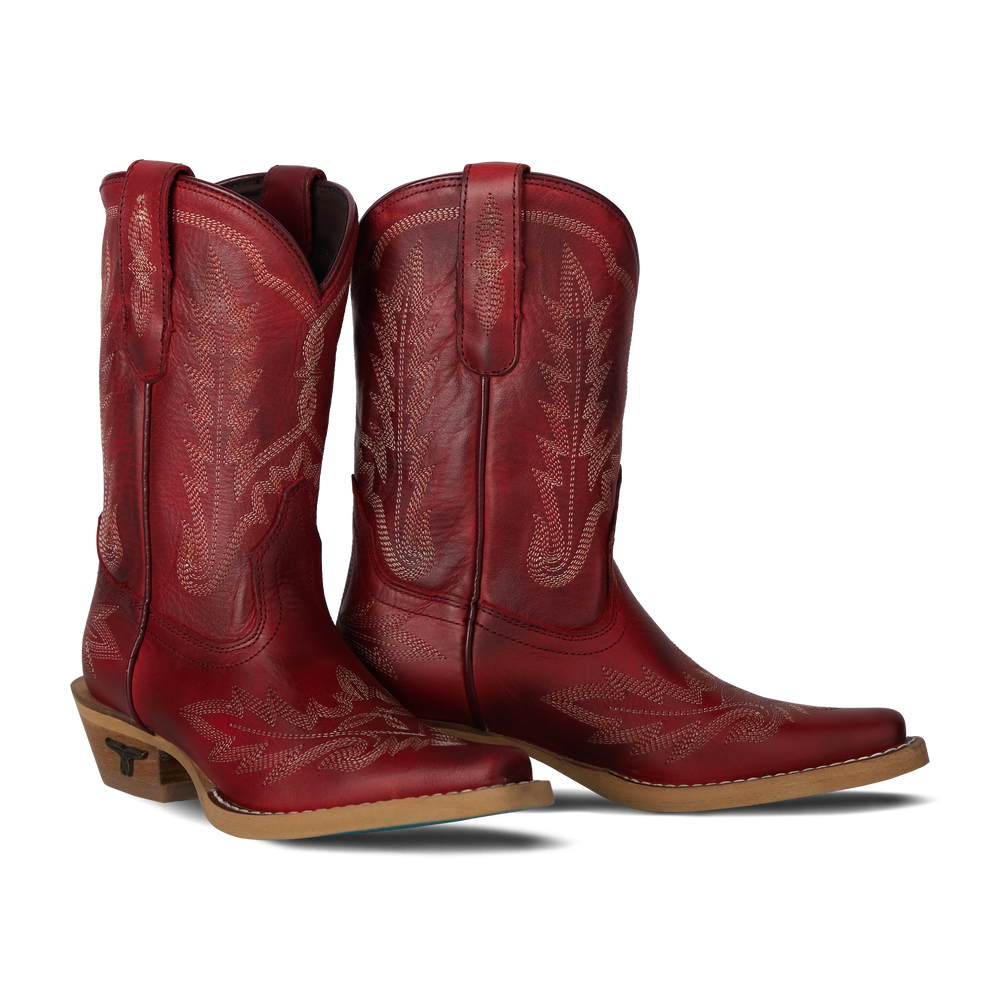 Lil' Lane Girls Lexington Boot - Smoldering Ruby